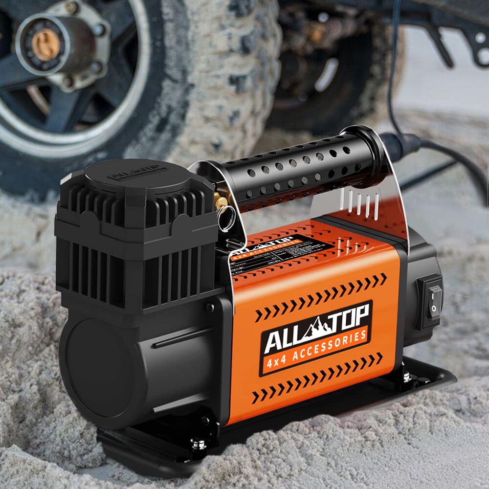 ALL-TOP Air Compressor Kit, 12V Portable Inflator 7.06CFM, Offroad Air – FasterFlate