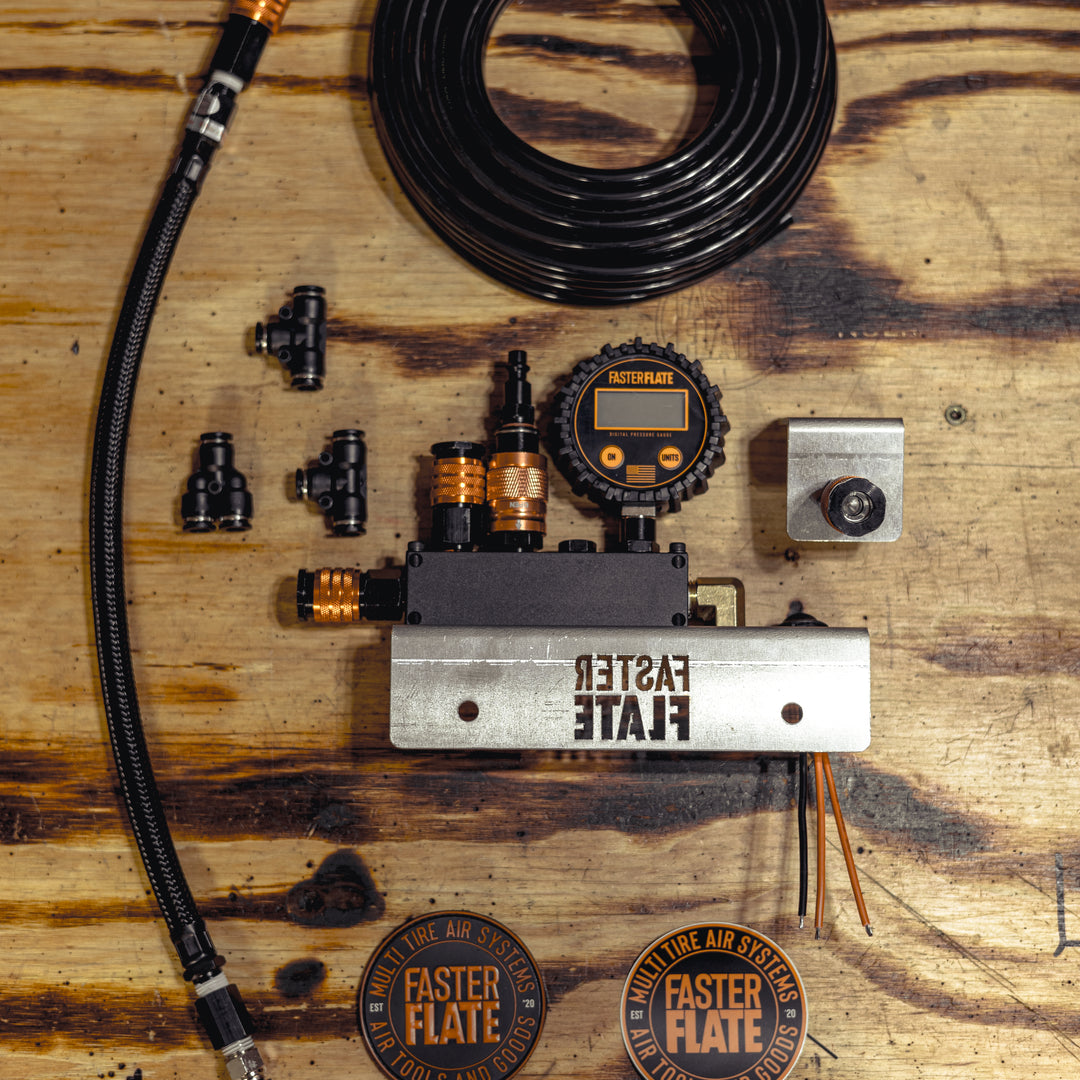 FasterFlate - Affordable multi-tire air system